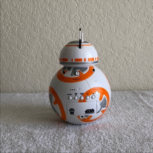 Star Wars | Accessories | Star Wars Bb8 Light Up Alarm Clock | Poshmark